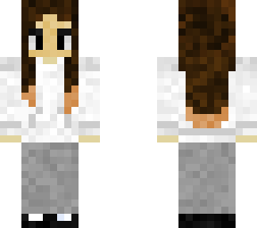 long hair man | Minecraft Skin