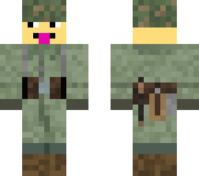 Paratrooper Dog | Minecraft Skin