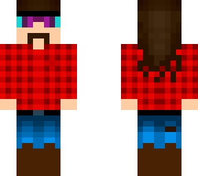 REDNECK WITH PIT VIPERS | Minecraft Skin