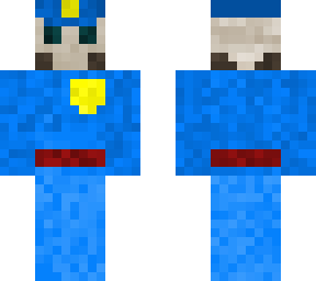 skeleton UwU police(please rea the discription) | Minecraft Skin