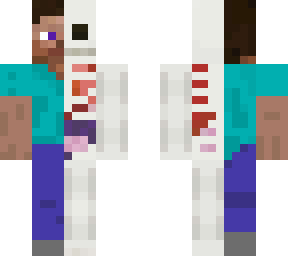steve anatomy | Minecraft Skin