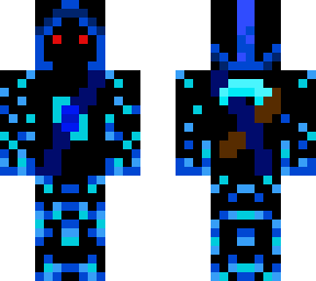 blue reaper | Minecraft Skin