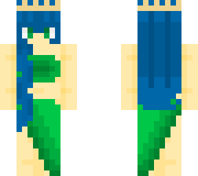 Drowned Sea Queen | Minecraft Skin
