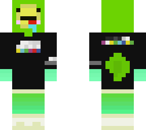Green brush | Minecraft Skin