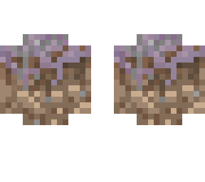 Minecraft Mycelium block | Minecraft Skin