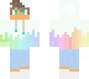 Paint dripping boy | Minecraft Skin