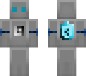 Blue Robot | Minecraft Skins