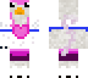 Swan kun { my skin but changed to look kute } | Minecraft Skin