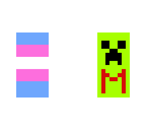 trans cape | Minecraft Skins