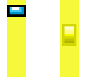 Yellow Crewmate | Minecraft Skin