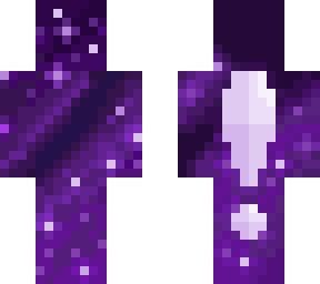 ~ purple galaxy ~ //RQ | Minecraft Skin