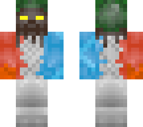 (All New Series) Elemental Steve (Stone Chest) | Minecraft Skin