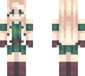 (Elven) Female Adventurer 7 | Minecraft Skin