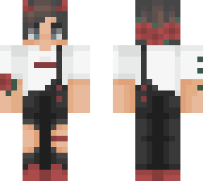 Demon with Rose Crown | Minecraft Skin