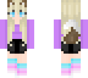 Dog Girl | Minecraft Skin