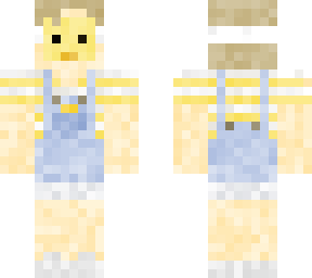 duck mask boy or girl short hair | Minecraft Skin