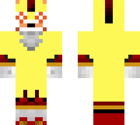 Fleetway Super Shadow | Minecraft Skin