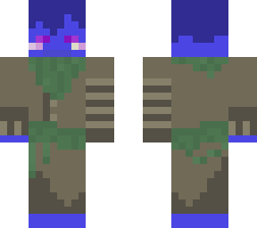 FZ The blueberry goblin | Minecraft Skin