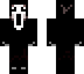 Ghostface Scream Ghost Mask Halloween Scary Minecraft Skins