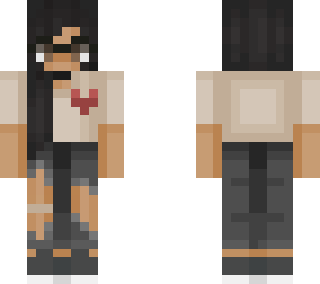 Girl W/Glasses | Minecraft Skin