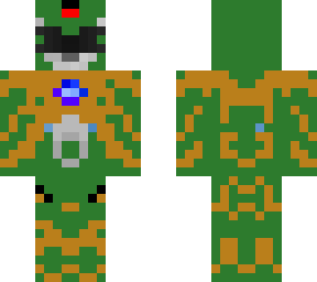 green power ranger | Minecraft Skins