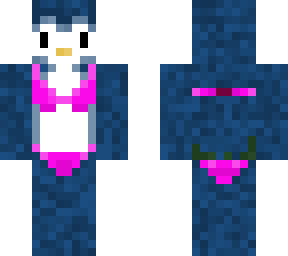 bikini penguin | Minecraft Skins