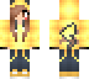 Pikachu Girl | Minecraft Skin