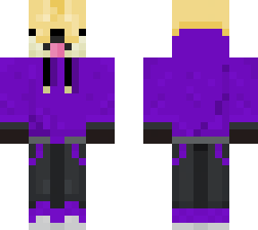 Purple Doge (retextured) | Minecraft Skin