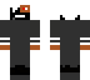 black anime character | Minecraft Skins