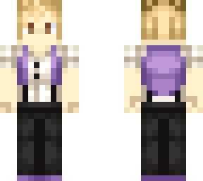 fnaf human spring bonnie | Minecraft Skins