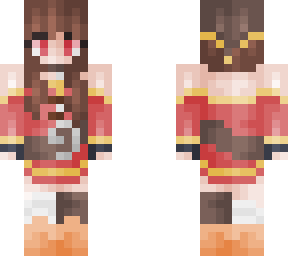 Megumin no cape - req | Minecraft Skin