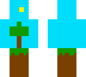 Minecraft Tree Pixel Art | Minecraft Skin