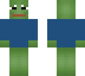 Pepe The Frog | Minecraft Skin