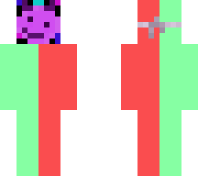 Rainbow derpy devil skin | Minecraft Skin