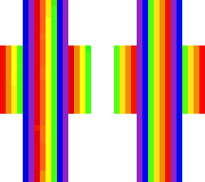 rainbow radar | Minecraft Skin