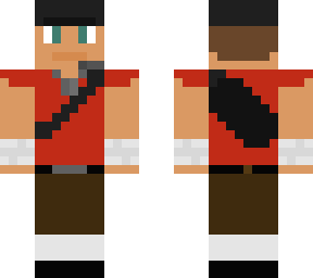 TF2 RED Scout | Minecraft Skin