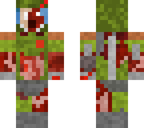 Zombie doom slayer | Minecraft Skin