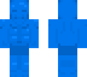 Blue Skeleton Guy | Minecraft Skin