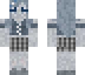 Blue Zombie Girl | Minecraft Skin