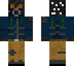 Caiman Dorohedoro | Minecraft Skin