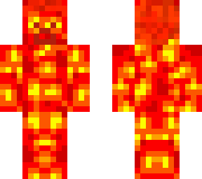 lava steve | Minecraft Skin