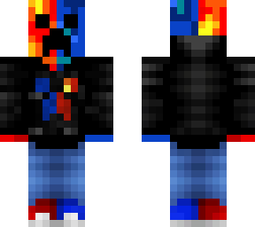 lava x water | Minecraft Skin