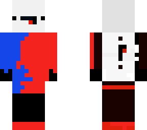 red/blue derp | Minecraft Skin
