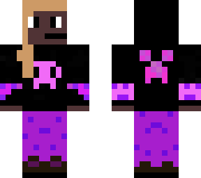 Techy girl with hoodie | Minecraft Skin