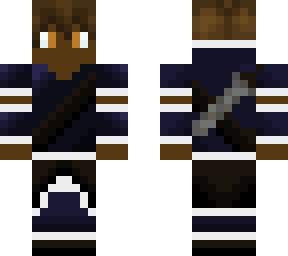 Waterbender and blood | Minecraft Skin