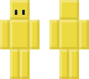 Yellow Fall Guy | Minecraft Skin
