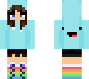 Zahm in Skeppy hoodie | Minecraft Skin