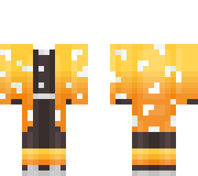 Zenitsu Agatsuma Suit | Minecraft Skin