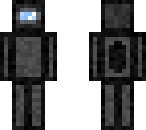 Among Us Black | Minecraft Skin