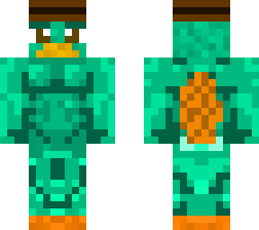 Buff Perry the platypus | Minecraft Skin